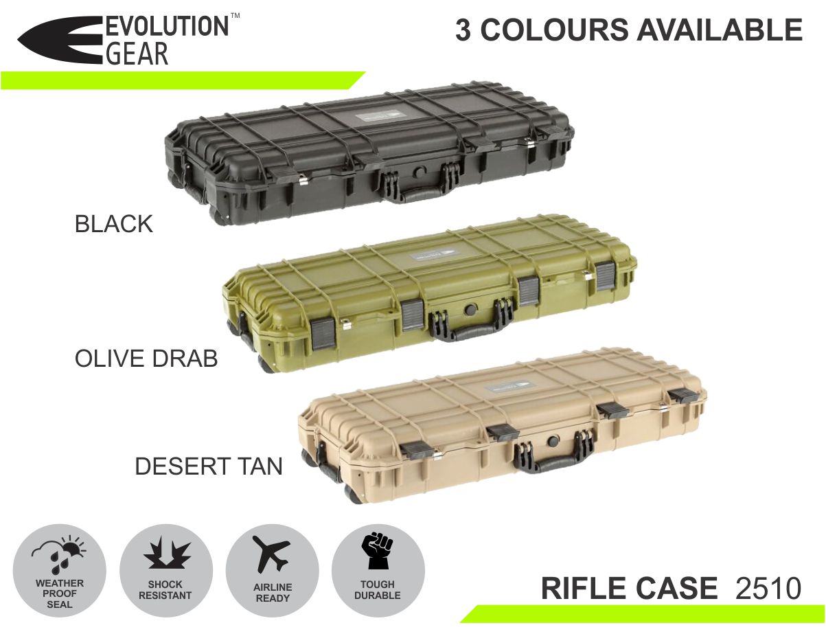Rifle Hard Cases: Evolution Gear - 975 x 405 x 155 - Rifle Case M - HD ...
