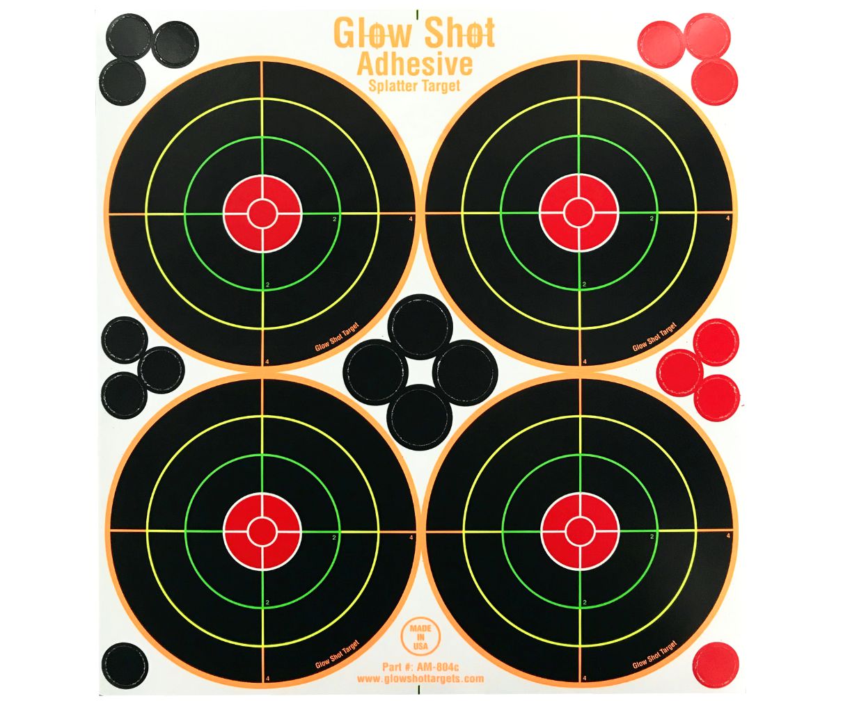 Targets : 4 Spot Adhesive