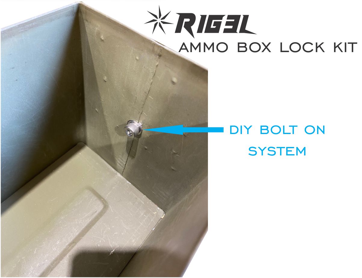 Accessories: Ammo Box Lock Kit - RIG3L