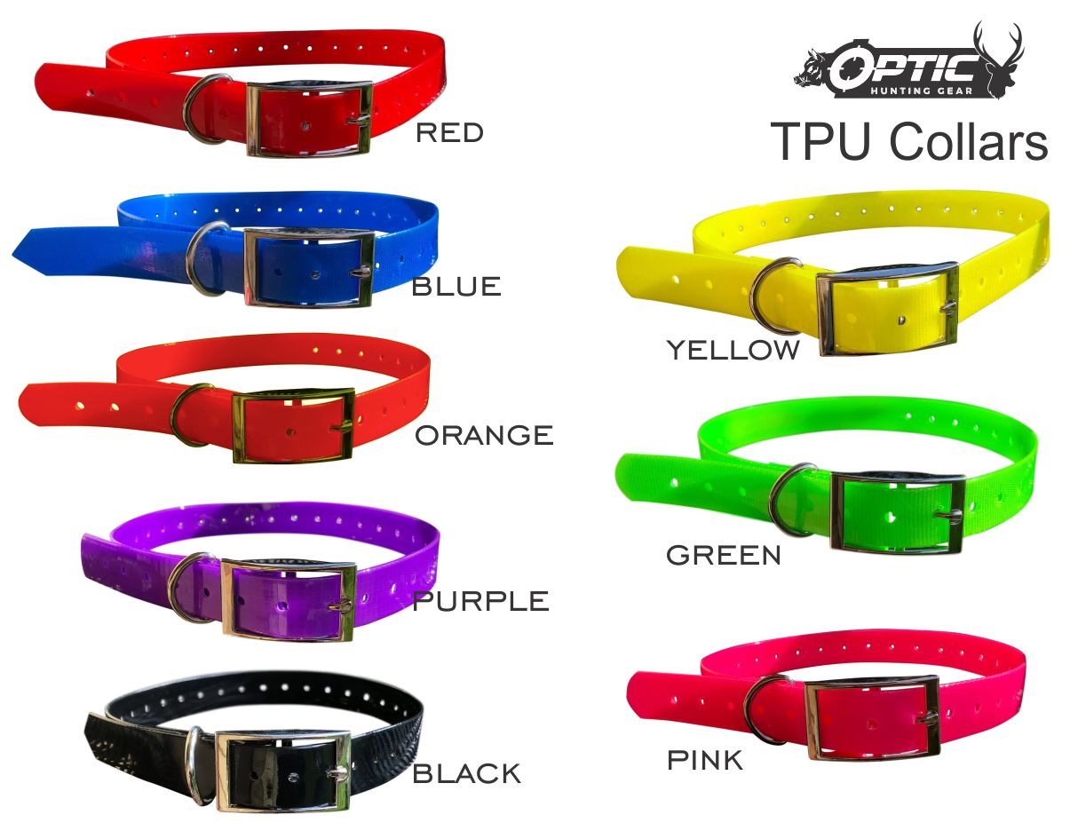 Dog Gear: TPU Dog Collar - 25mm