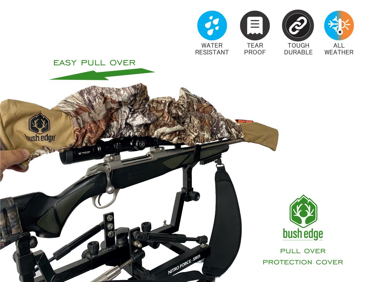 Neoprene Covers: Rifle Protective Cover - Bush Edge