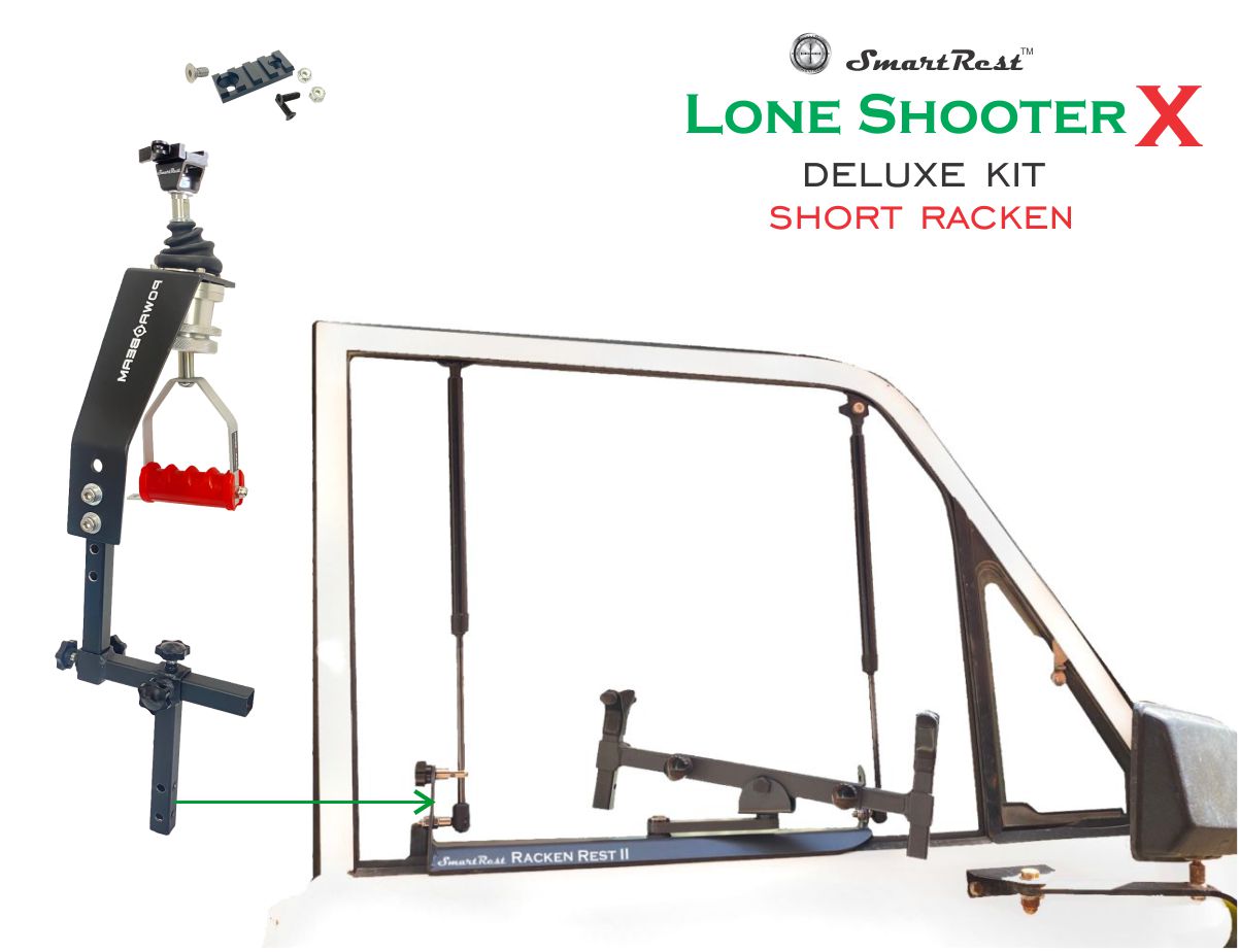 SmartRest Lone Shooter Spotlight and Gun Rest Kit