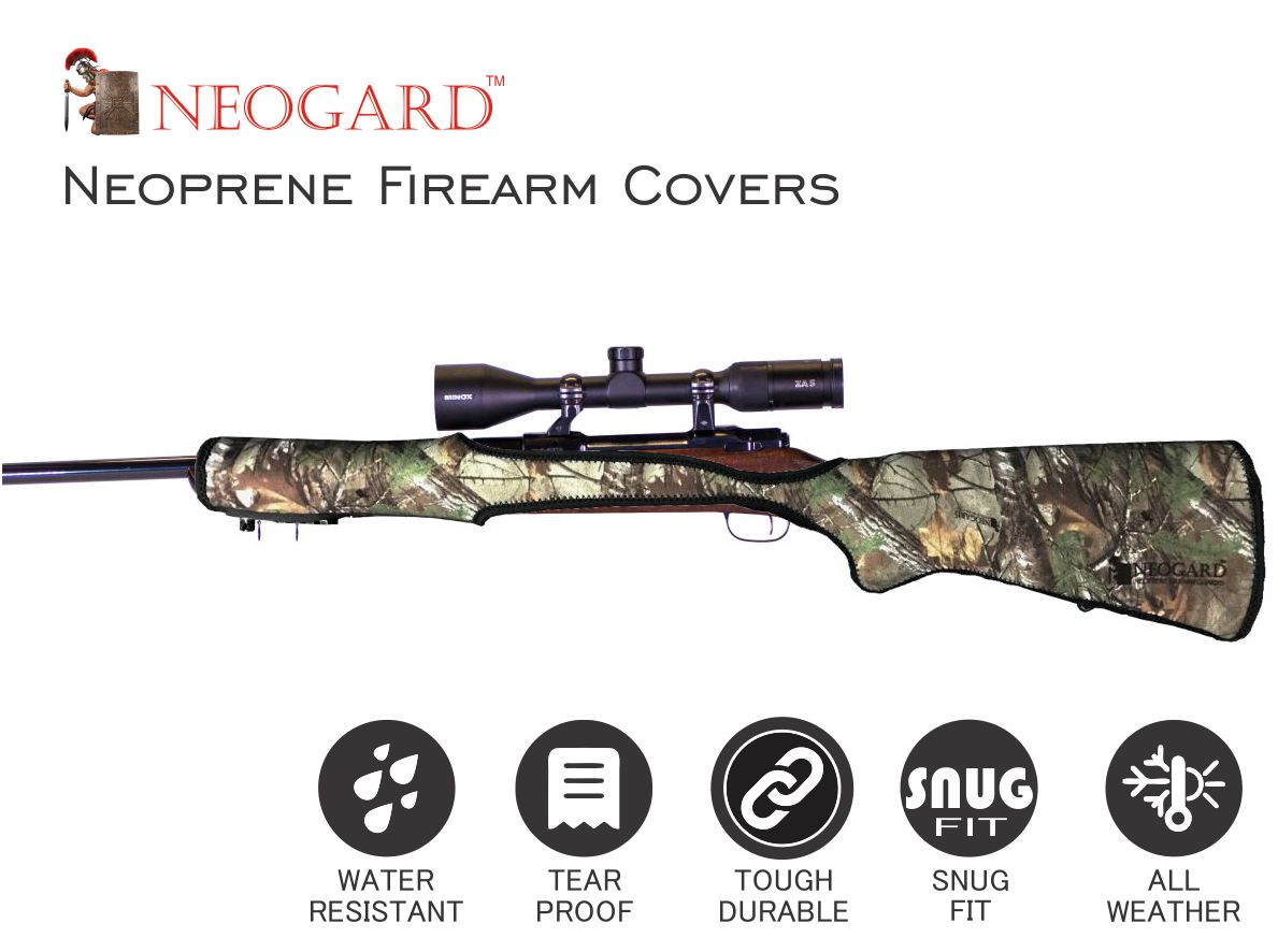Neoprene Covers: NeoGard Rifle Cover - Camo (S-M)