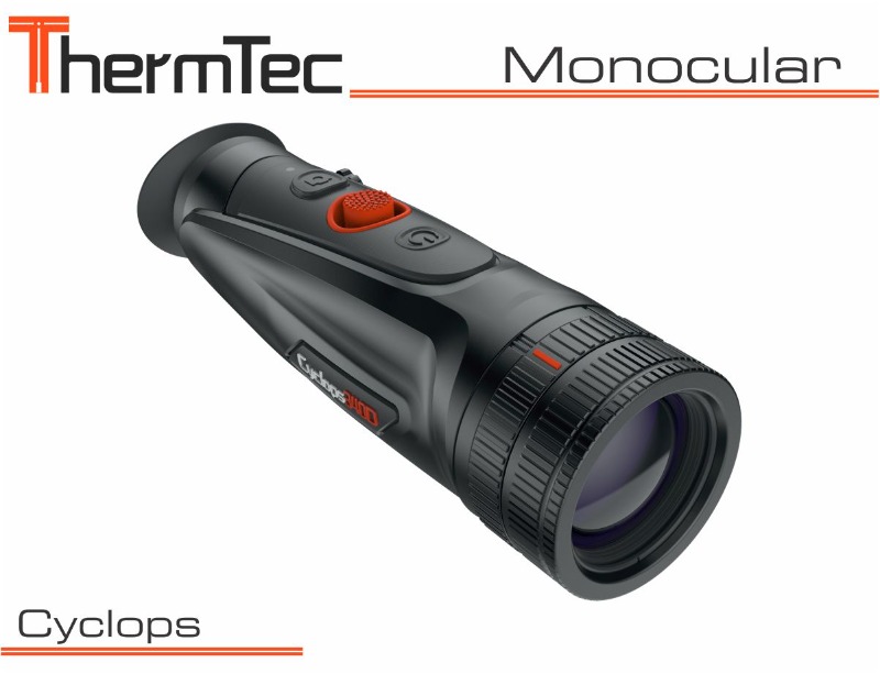 ThermTec Cyclops D Series Thermal Monocular: ThermTec 40mm Dual Lens ...