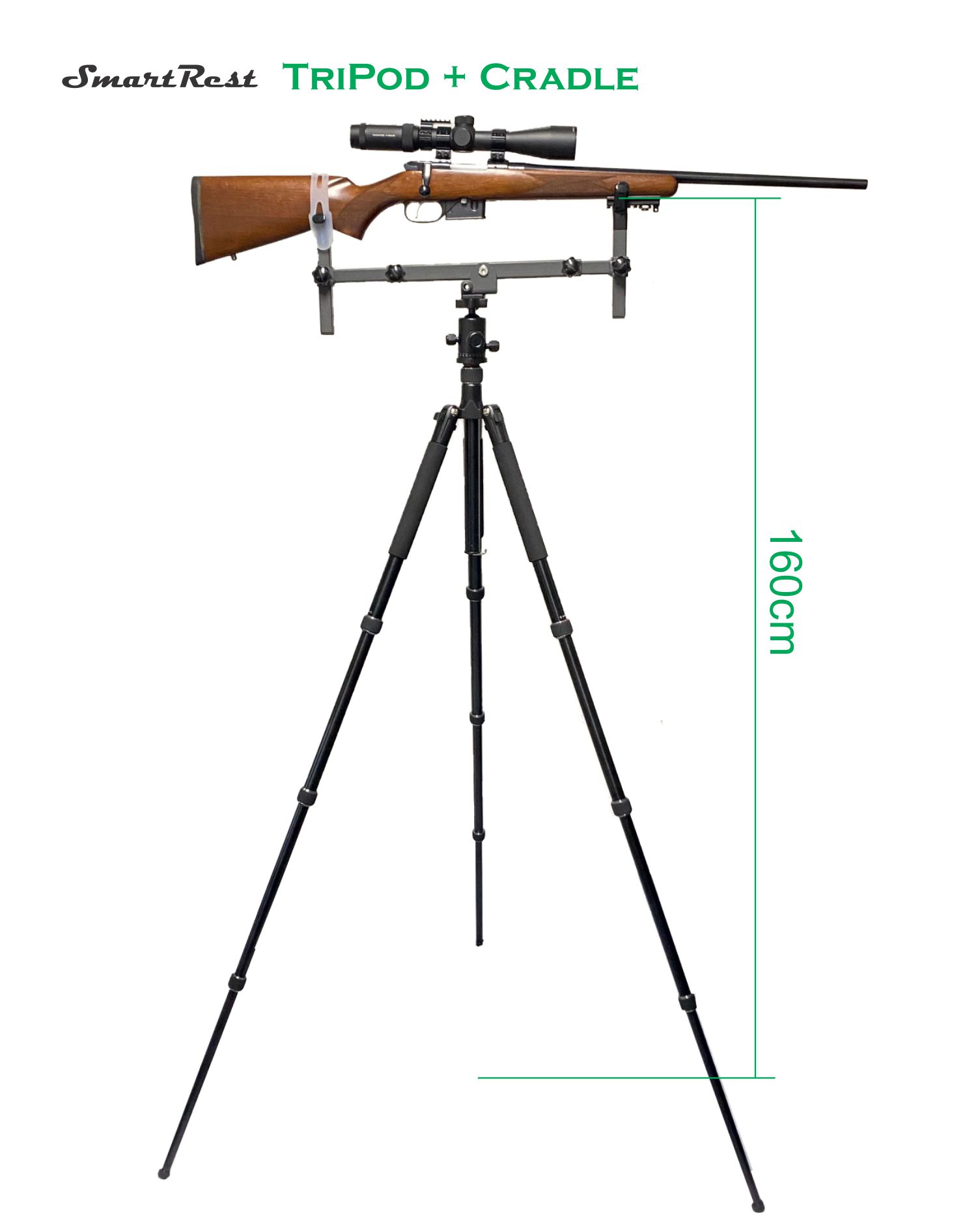 Gun Rests - Tripods : SmartRest Tripod & Cradle Tall