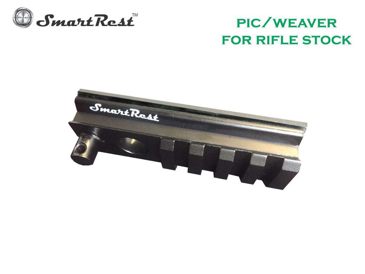 SmartRest Weaver Rail for Hunting Rifle Stock