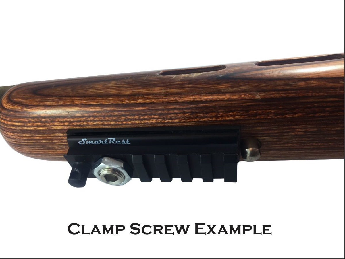 SmartRest Weaver Rail for Hunting Rifle Stock