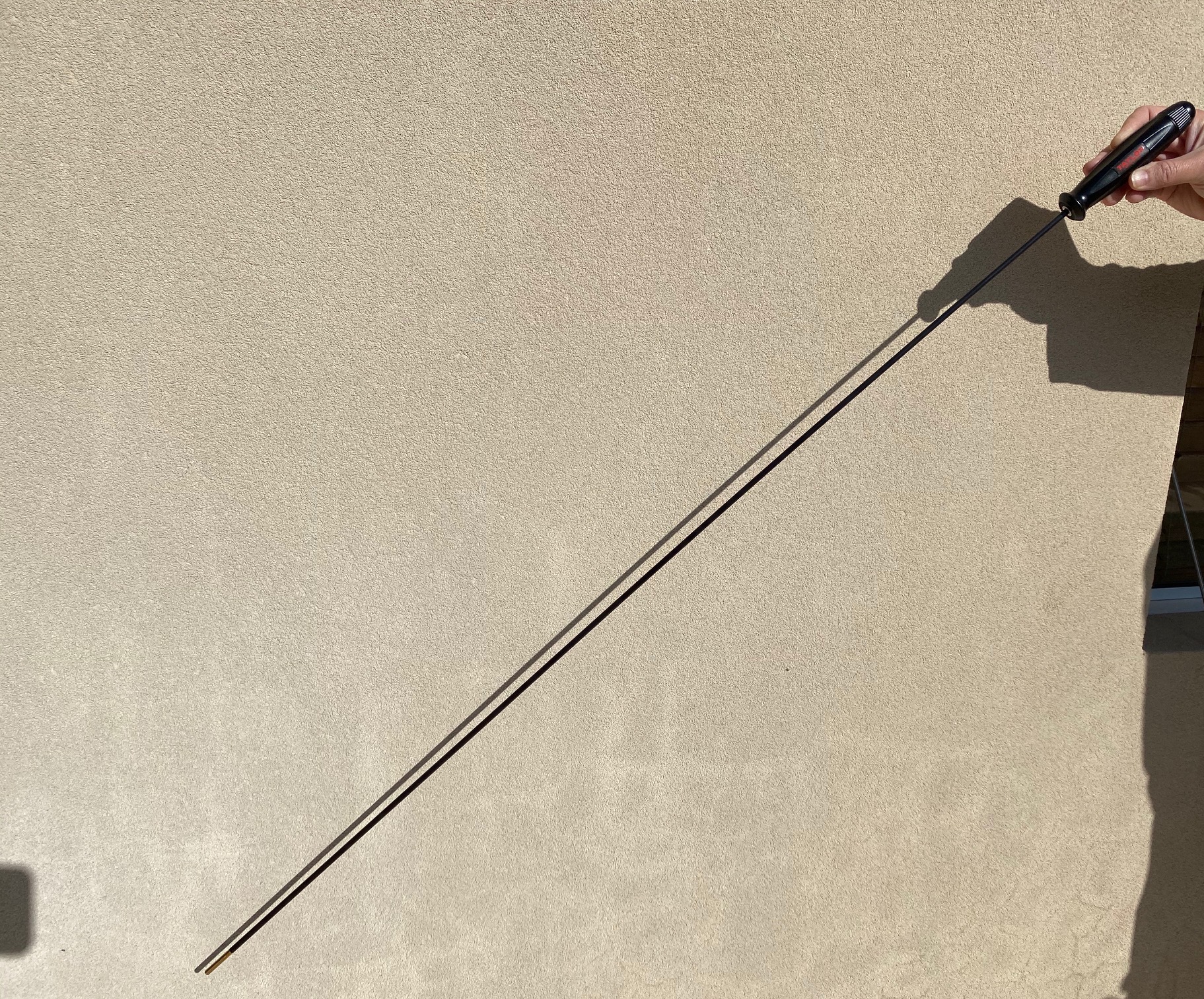 One Piece Bore Cleaning Rods: TAYLOR 1 PIECE S/S ROD 38" 22-30 Cal 6190-5