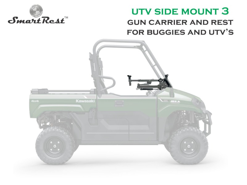 SmartRest Gun Rest For The Side Door Opening of a UTV or Side x Side ...
